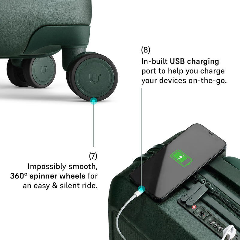 Caliber - Cabin – Forest Green