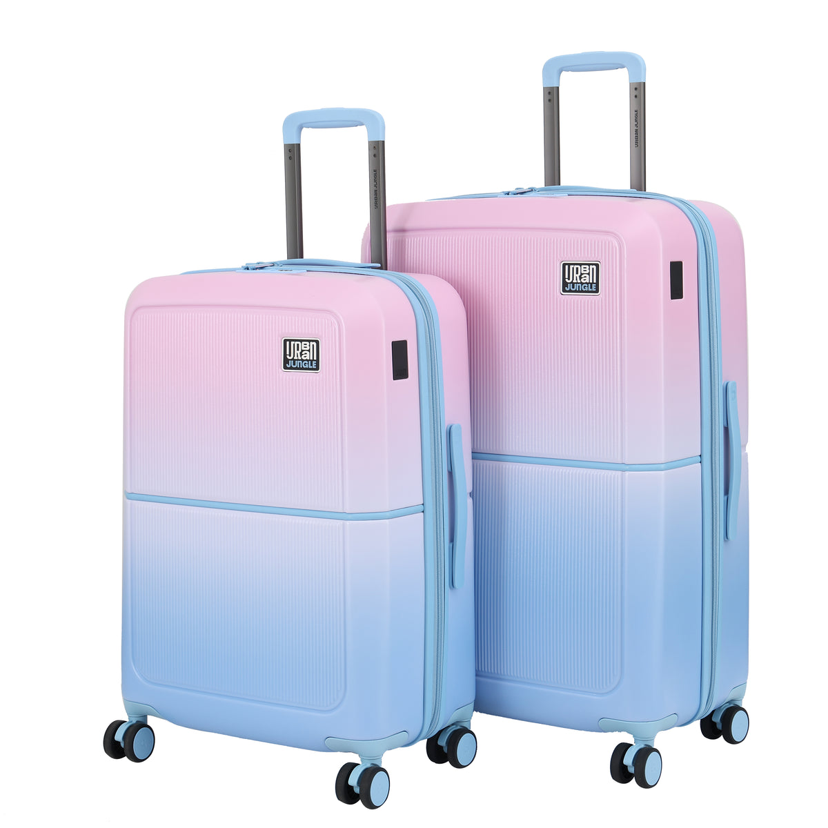 Caliber Hard Luggage Set of 2 (Cabin & Medium) – Ocean Blush