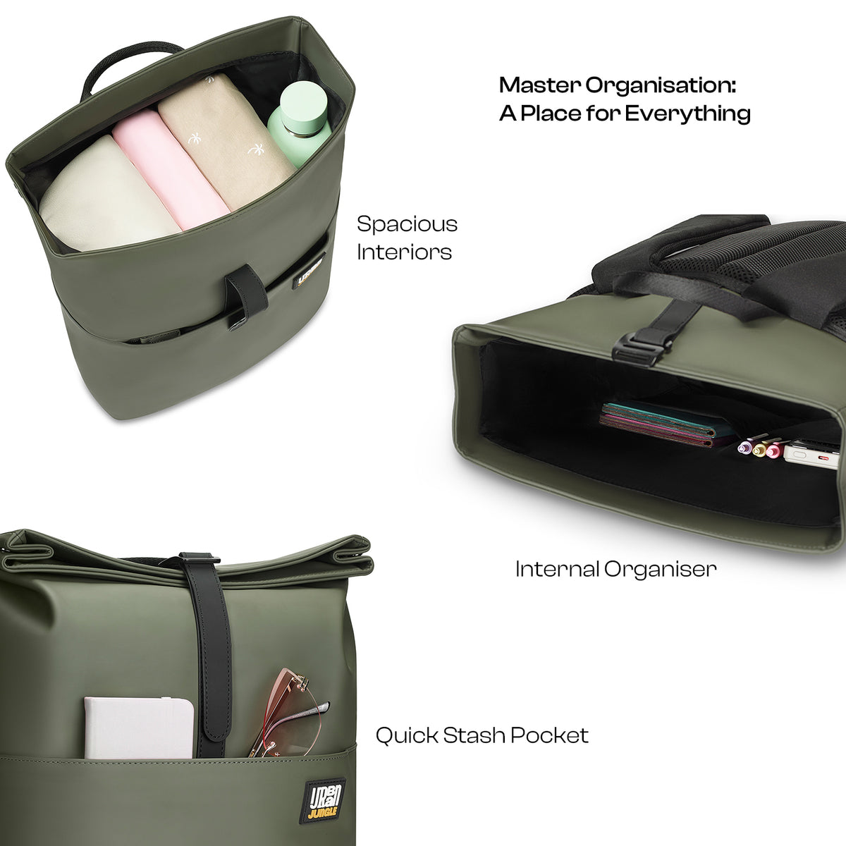 Metro Roll-Top Backpack