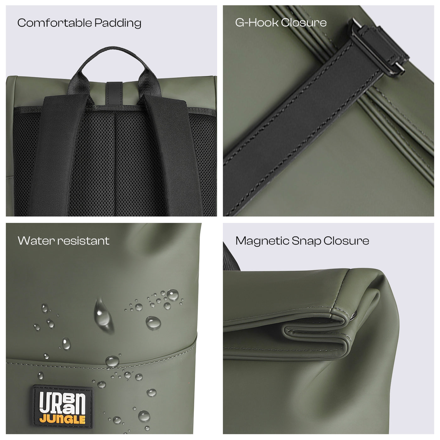 Metro Roll-Top Backpack